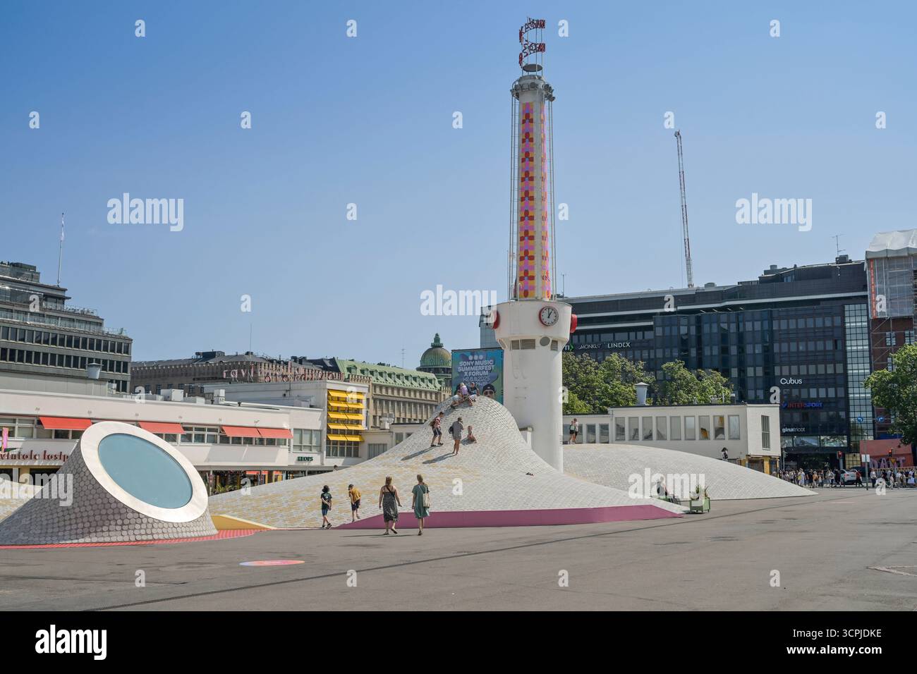 Kunstmuseum Amos Rex, Lasipalatsinaukio, Helsinki, Finnland *** Amos ...