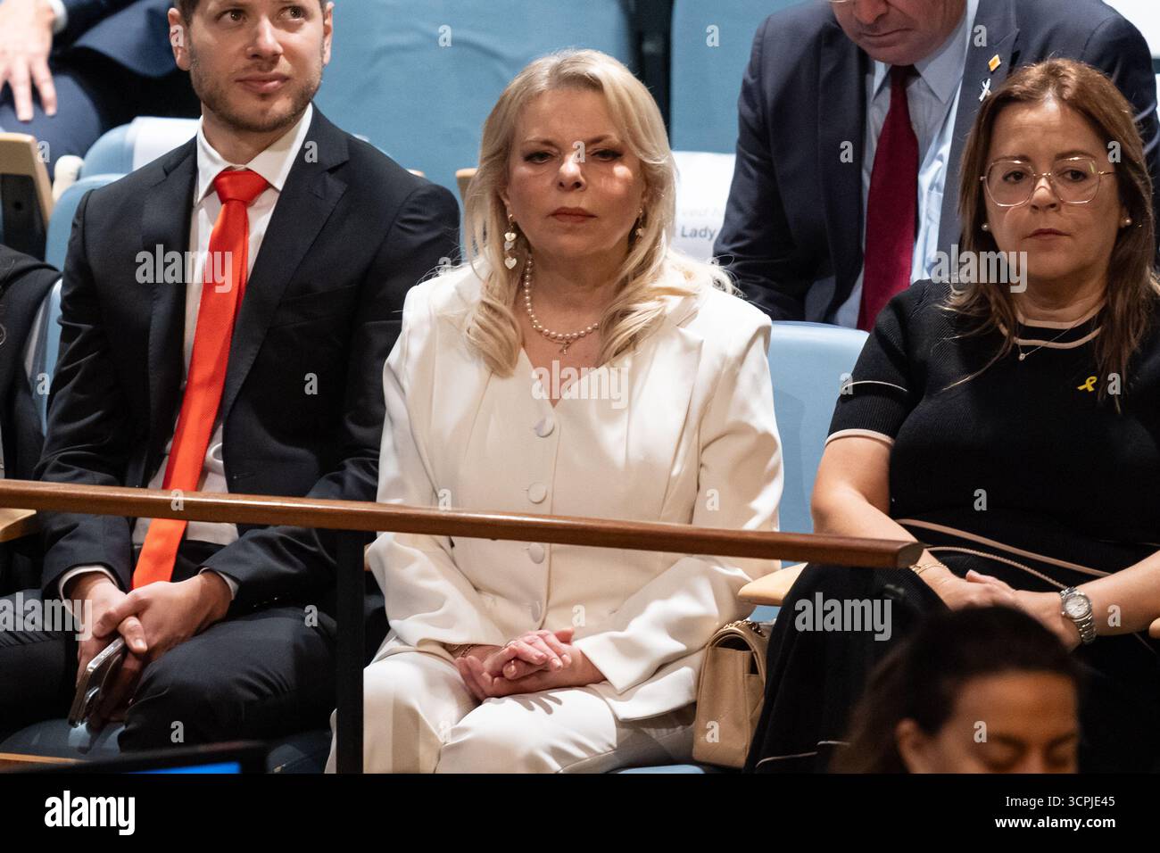 Sarah Netanyahu attends debate as Benjamin Netanyahu Prime Minister of ...