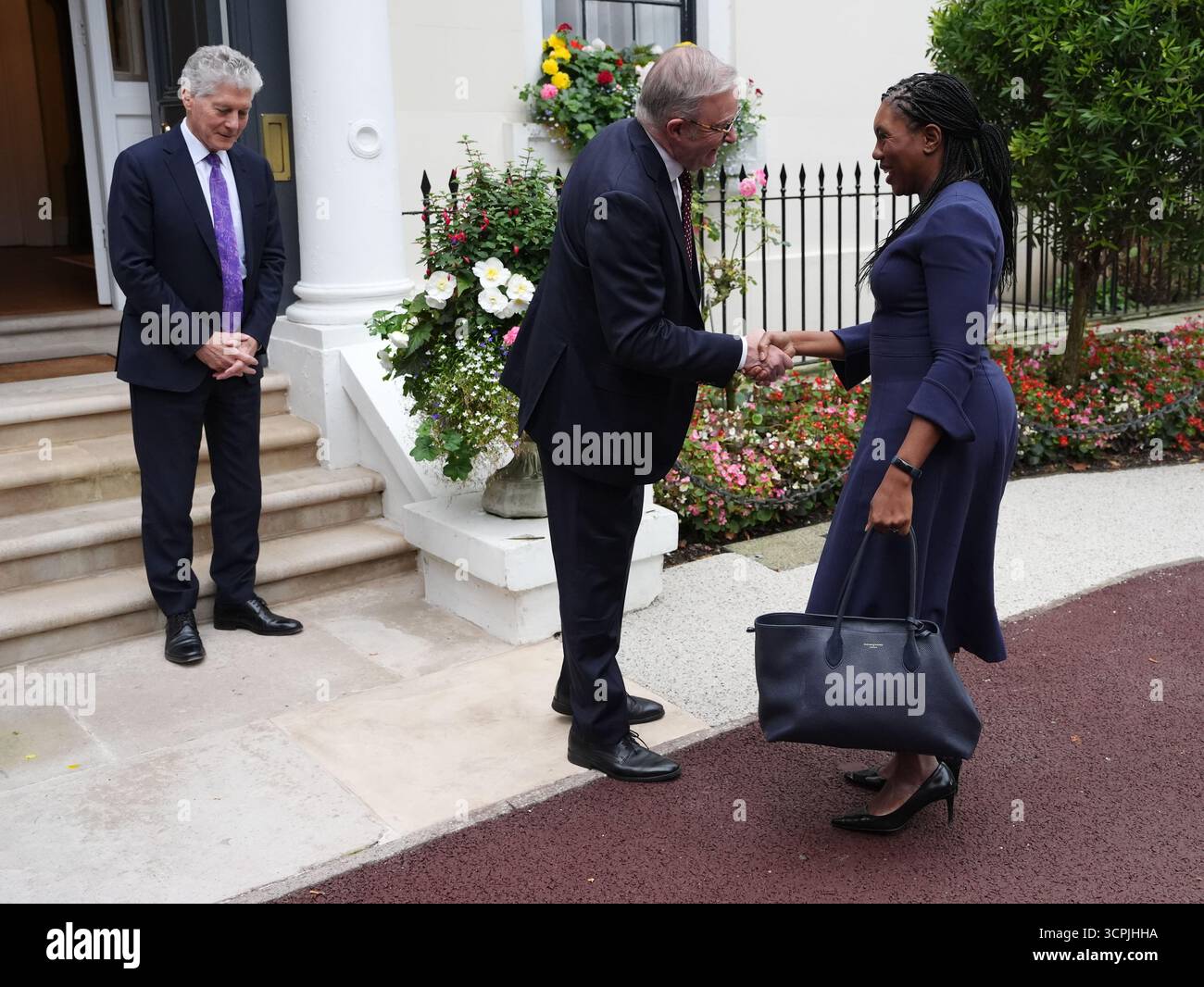 Conservative Party leader Kemi Badenoch meets with Australian Prime ...