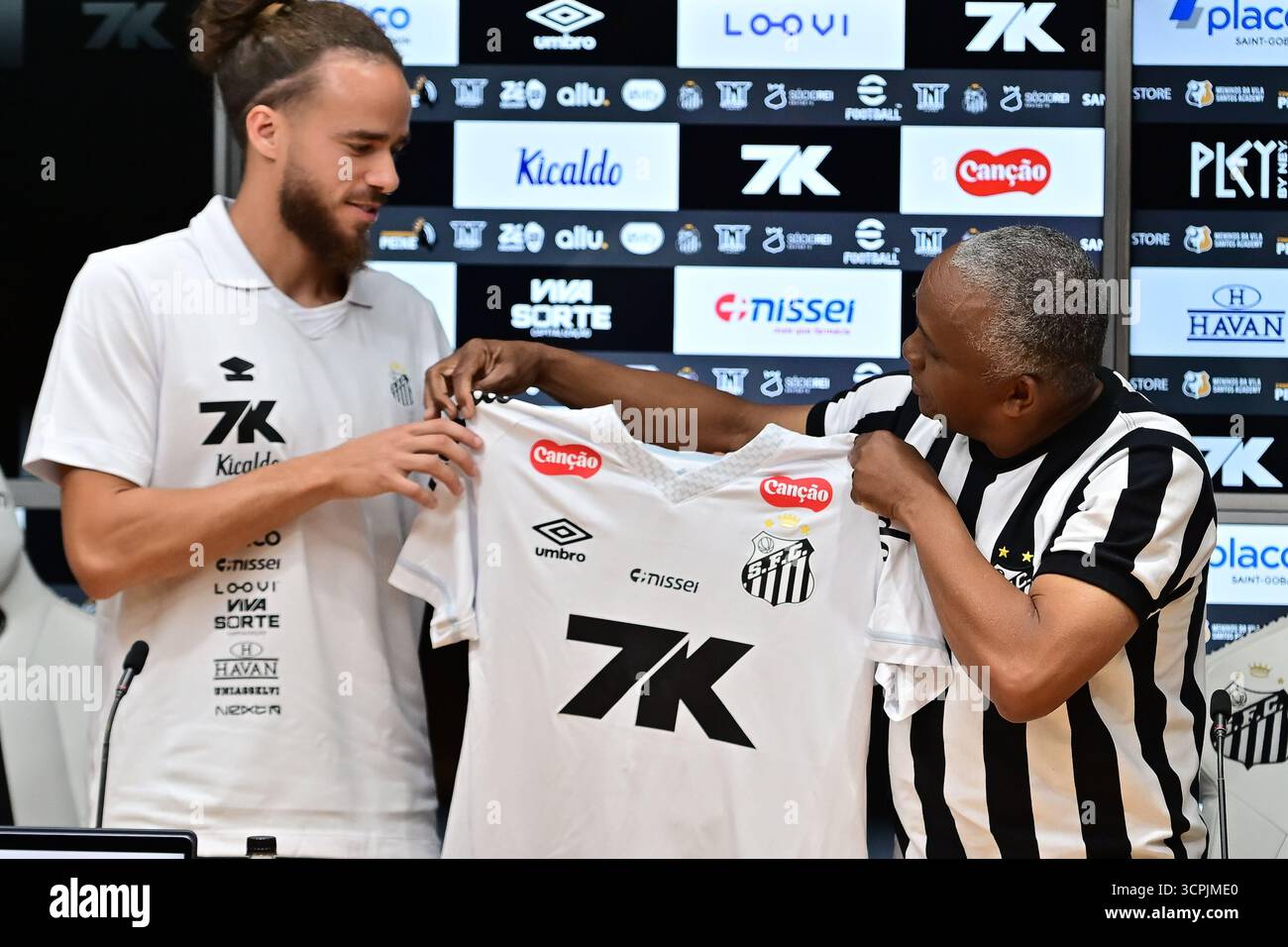 SP - SANTOS - 09/26/2025 - SANTOS, BILLAL BRAHIMI PRESENTATION - Billal ...