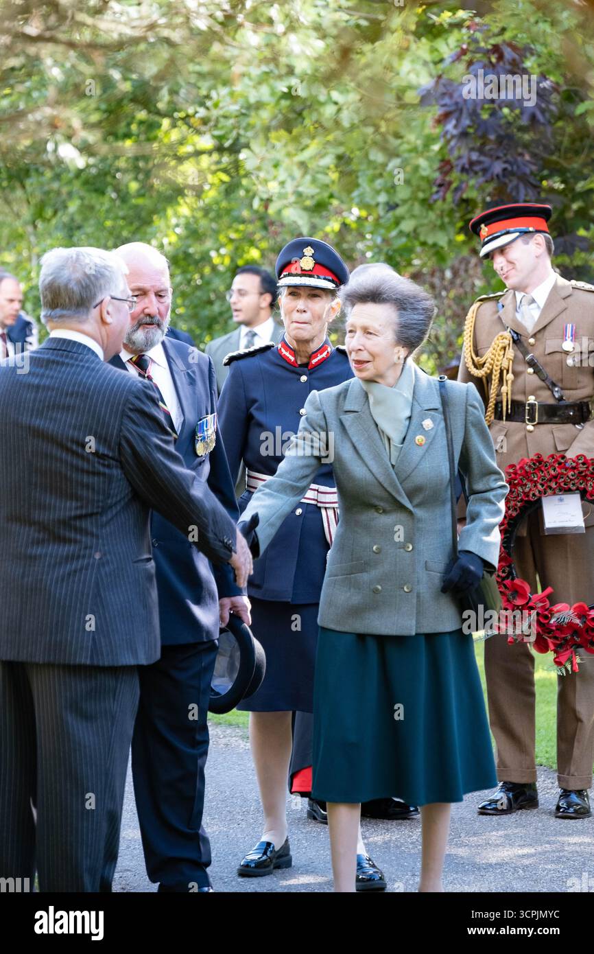 National Memorial Arboretum, Alrewas, UK. 25th Sept 2025. Anne, The ...