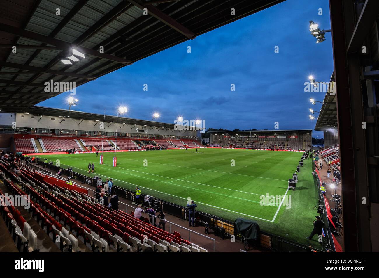 A general view of Progress With Unity Stadium ahead of the Betfred ...