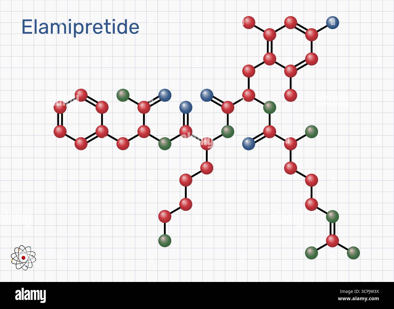 Elamipretide molecule. Mitochondria-targeted tetrapeptide studied for ...