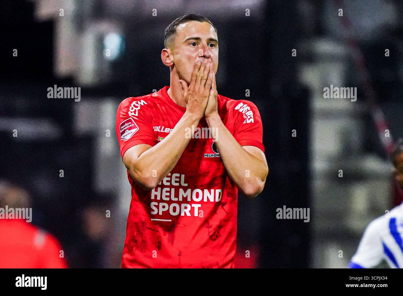HELMOND, NETHERLANDS - SEPTEMBER 26: Maik Lukowicz of Helmond Sport ...