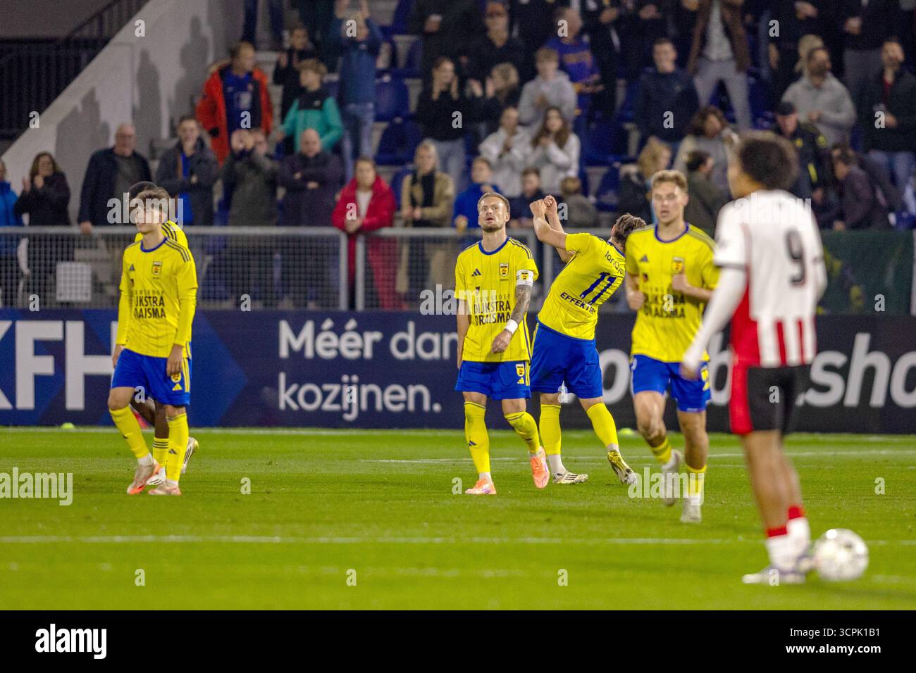 LEEUWARDEN , 26-09-2025 , Kooi Stadium , season 2025 / 2026 , Dutch ...