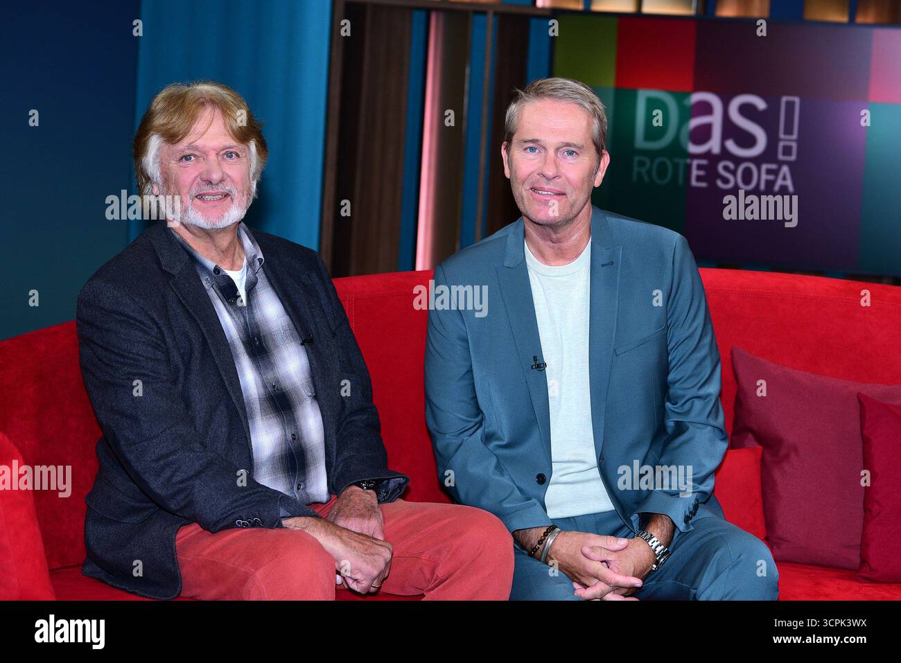 Arved Fuchs and Hinnerk Baumgarten during the DAS Talk Show on ...