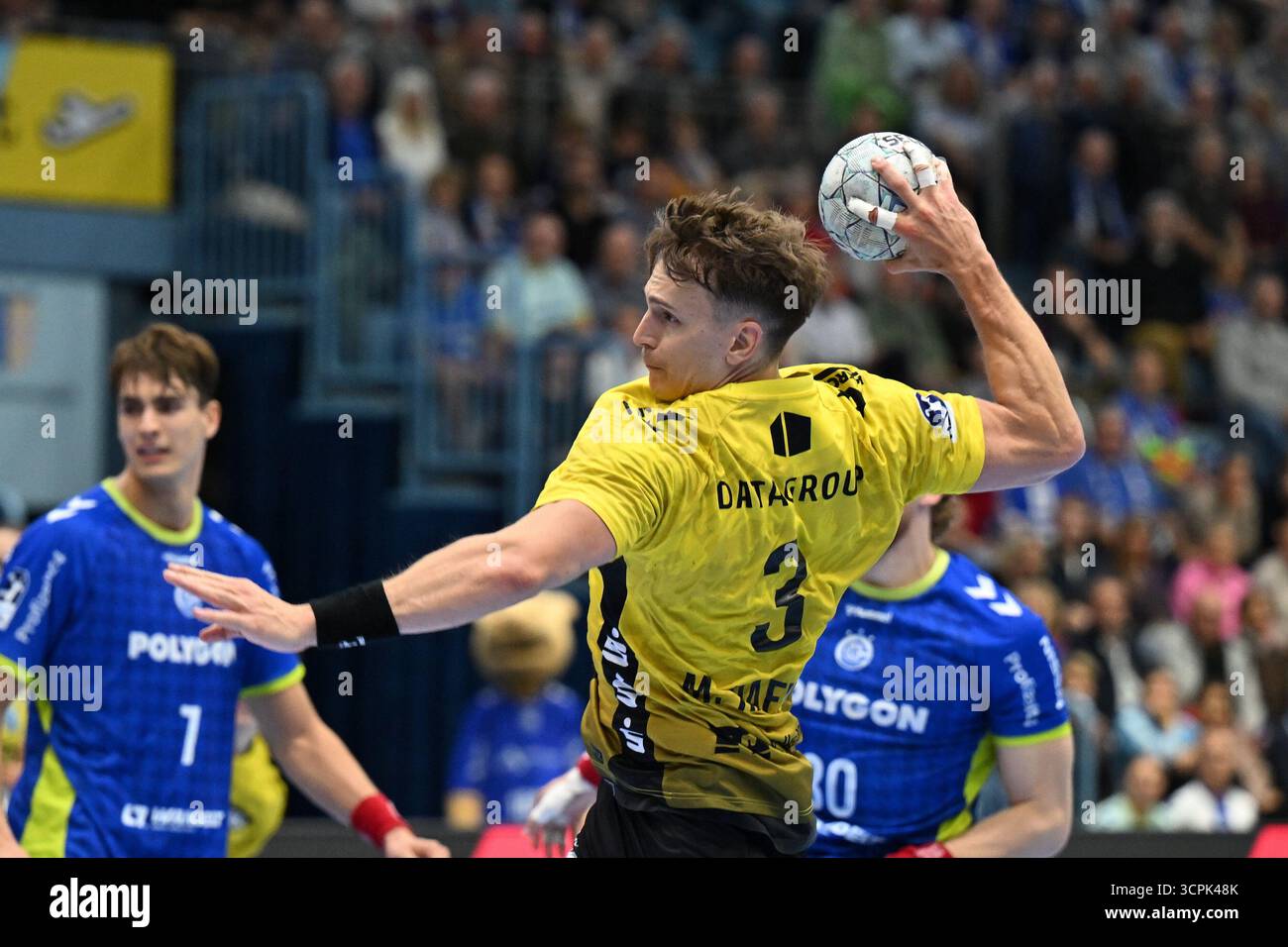 Max Haefner (TVB Stuttgart 3) GER, VfL Gummersbach vs. TVB Stuttgart ...