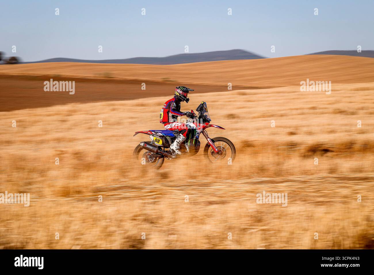 68 SCHAREINA Tosha (spa), MONSTER ENERGY HONDA HRC, HONDA CRF450 RALLY, FIM W2RC, action during ...