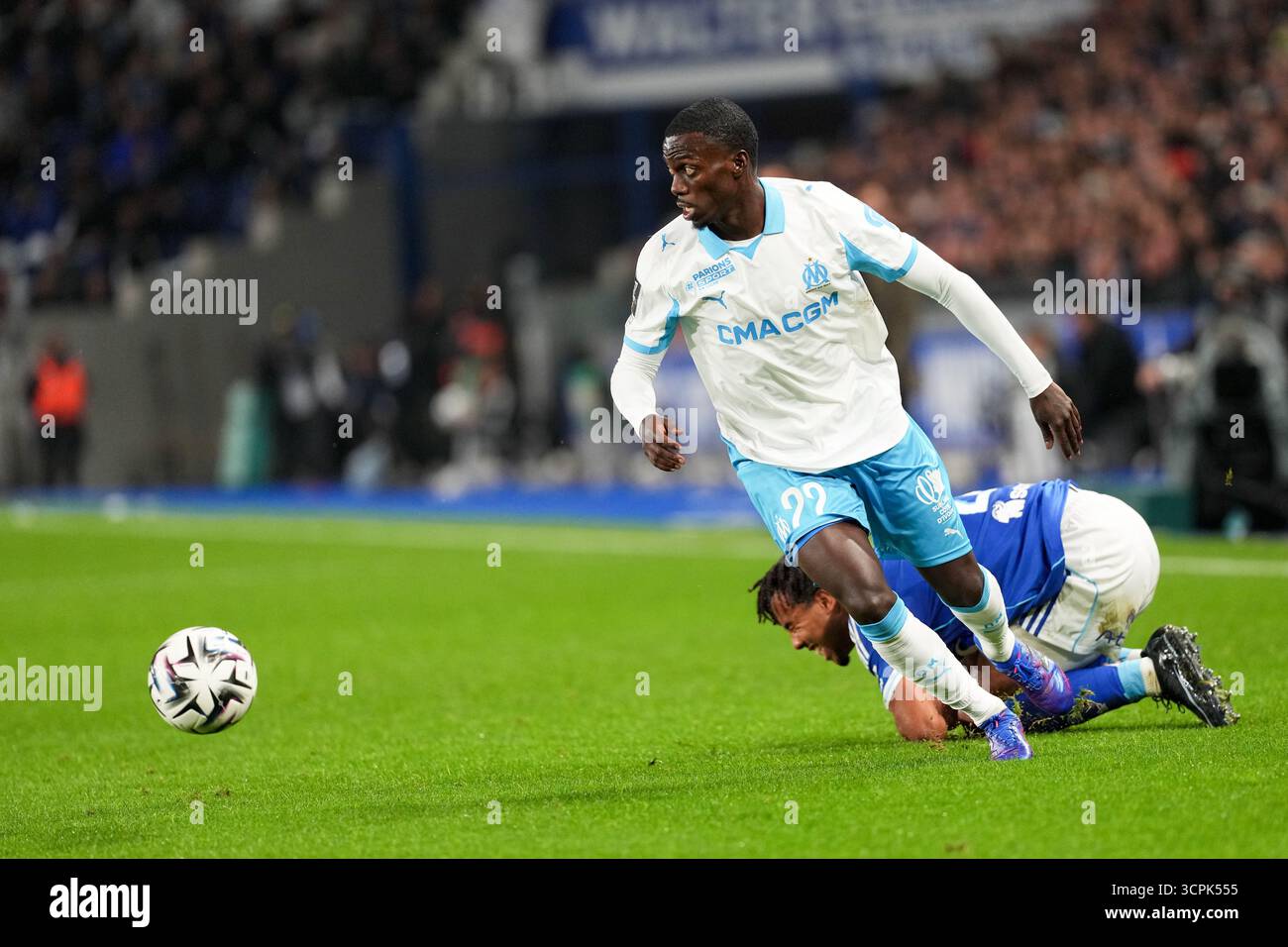 22 Timothy WEAH (om) during the Ligue 1 McDonald's match between ...