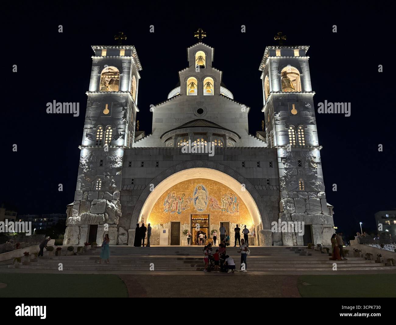 The Cathedral of the Resurrection of Christ in Podgorica, Montenegro ...