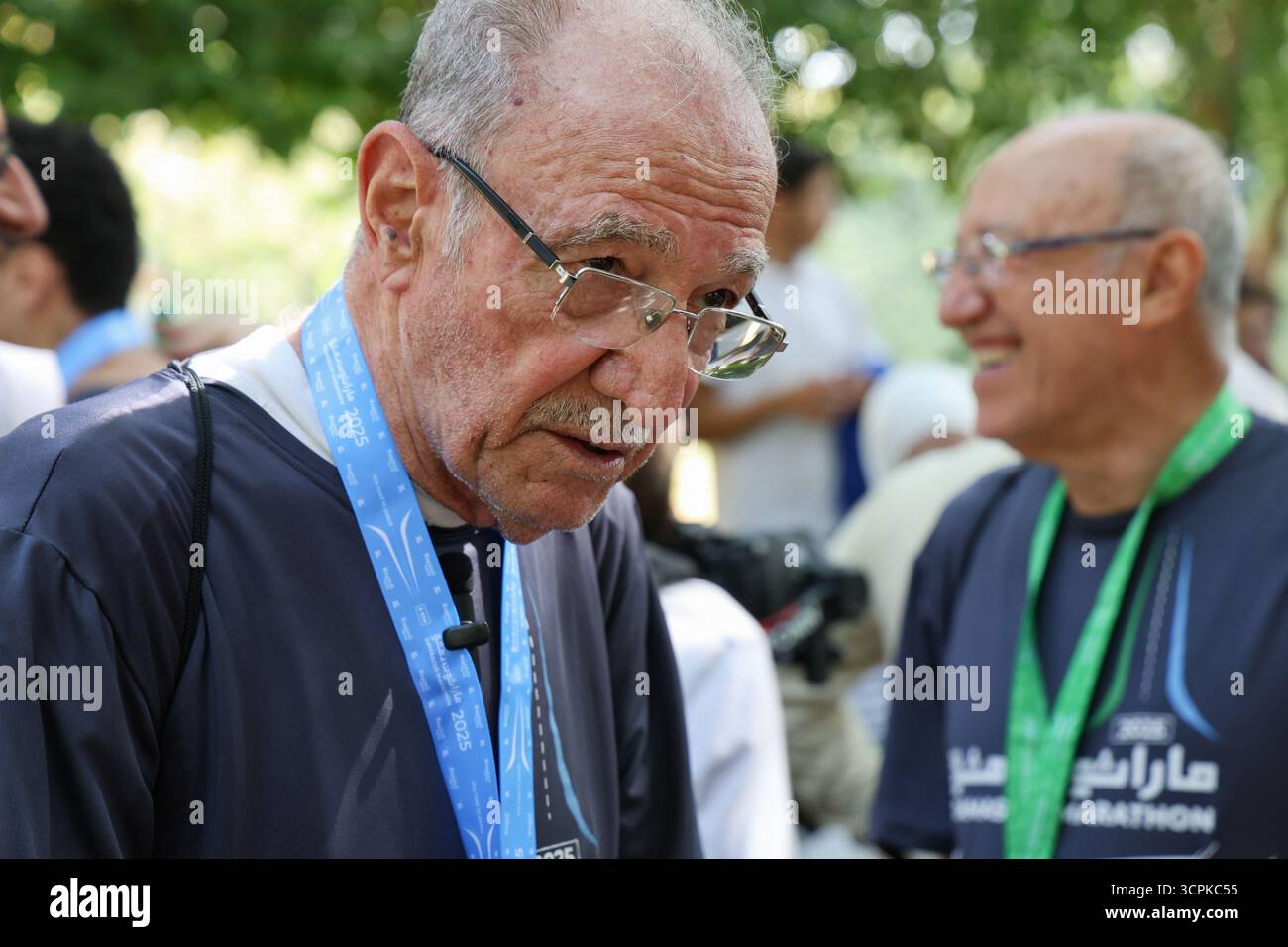Damascus, Syria – September 26, 2025 – 2,500 runners from different age ...