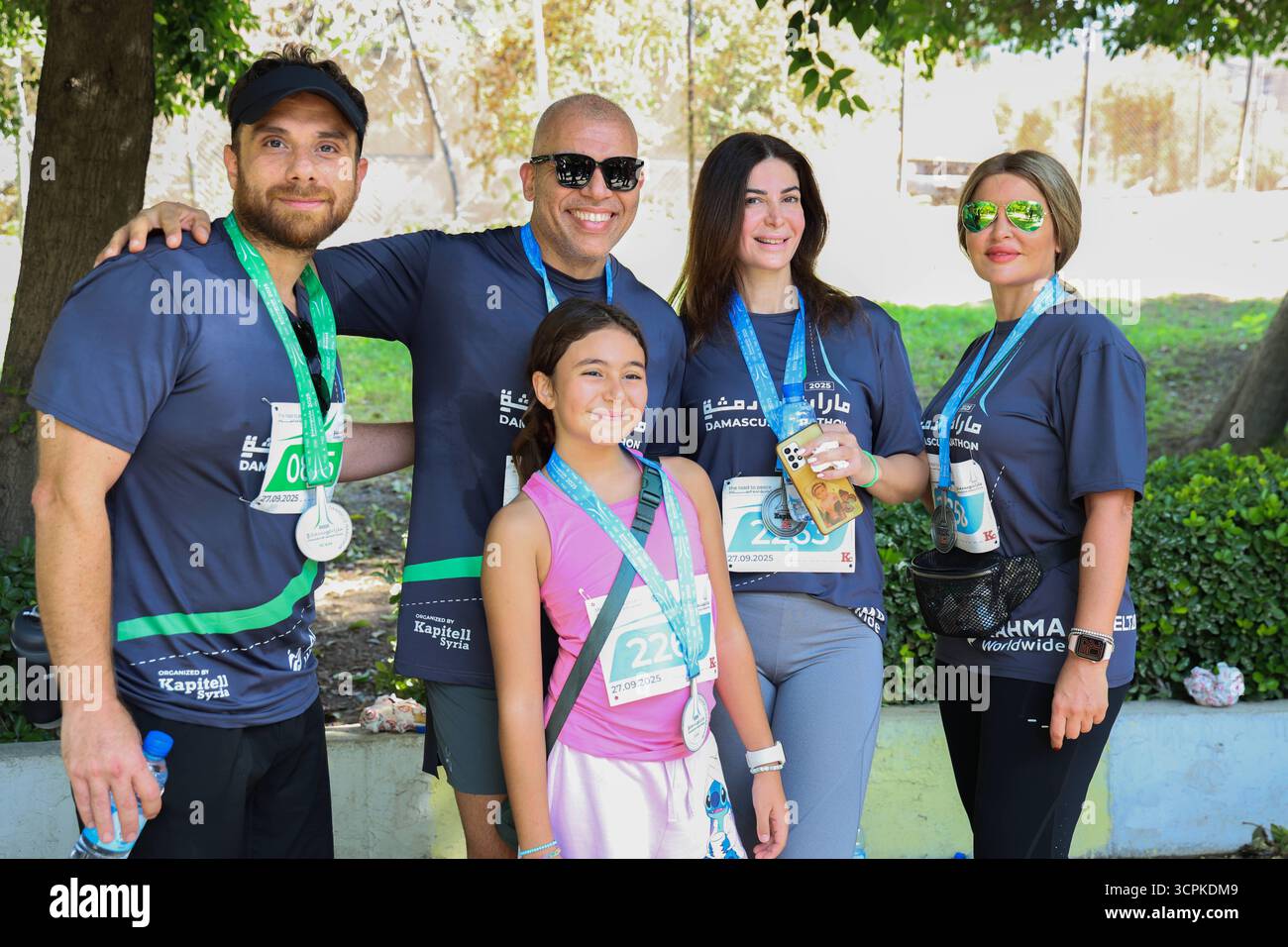The first Damascus Marathon after the fall of the Assad regime ...