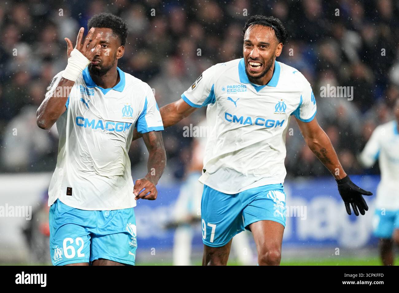 62 Amir MURILLO (om) - 97 Pierre-Emerick AUBAMEYANG (om) during the ...