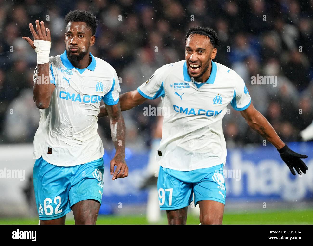 62 Amir MURILLO (om) - 97 Pierre-Emerick AUBAMEYANG (om) during the ...