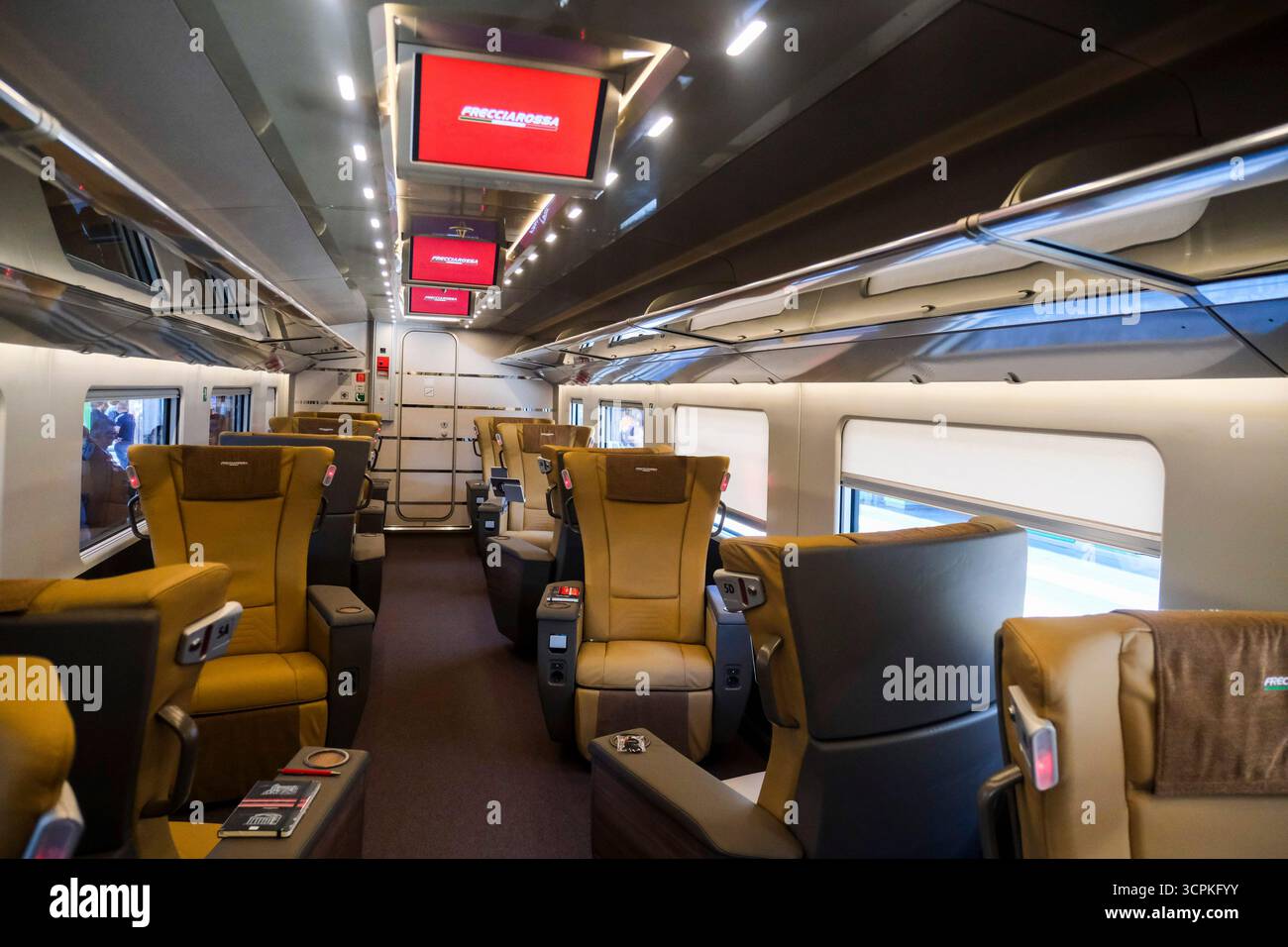 The new generation Frecciarossa 1000, designed by Hitachi Rail, will ...