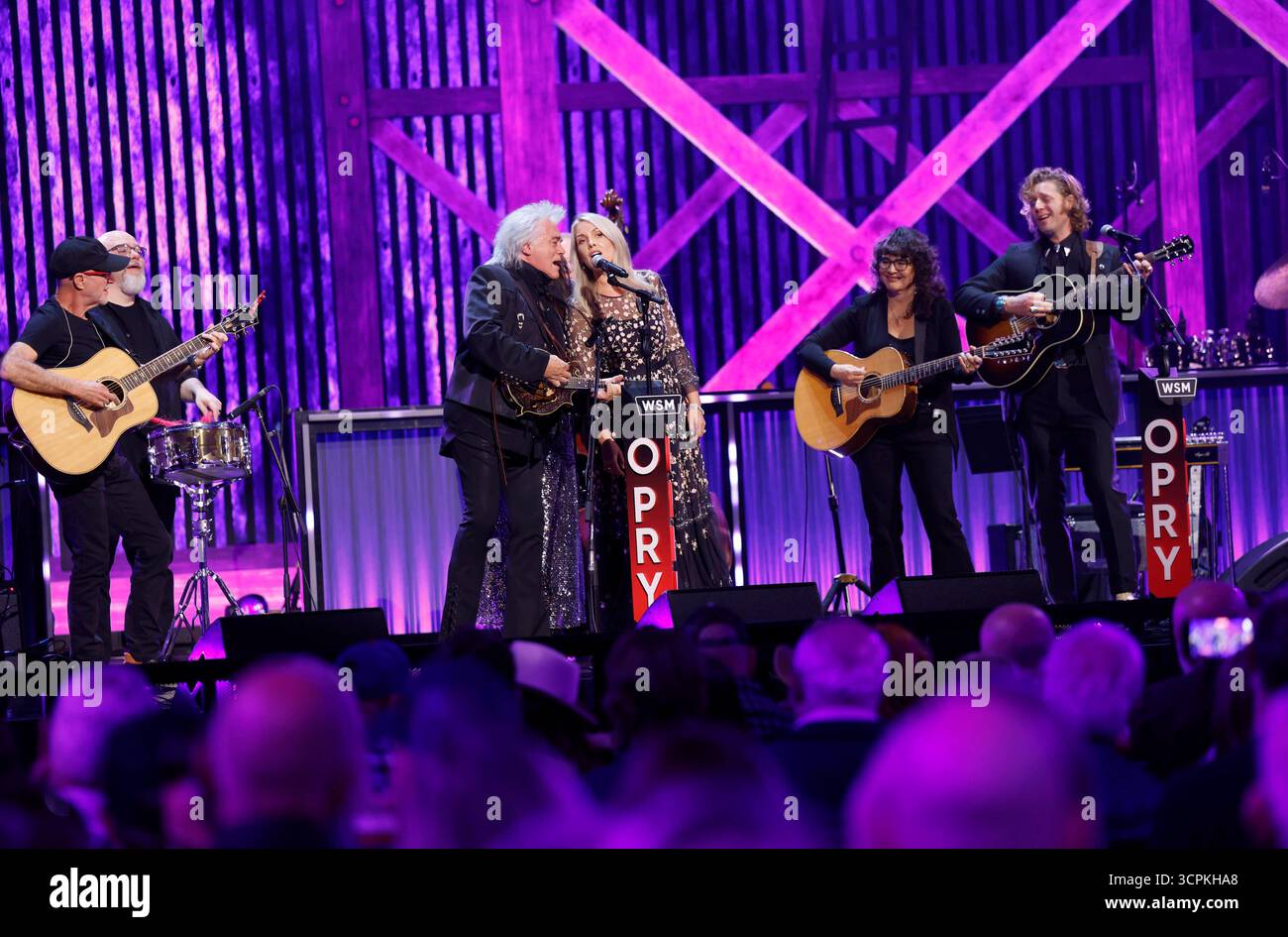 EDITORIAL USE ONLY Marty Stuart performs during Grand Ole Opry: Live in ...