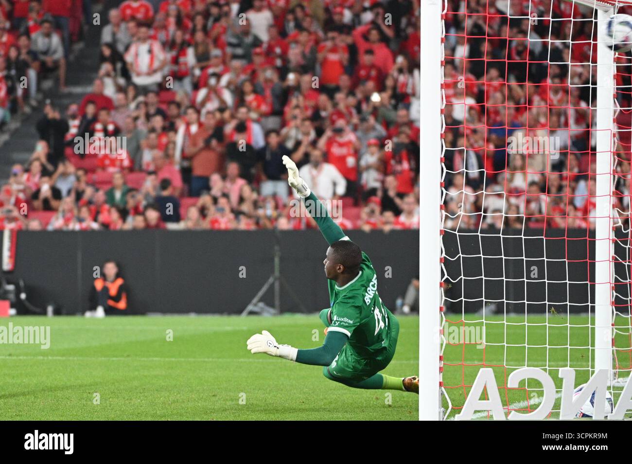 Lisbon, Portugal. 26 September 2025. Andrew goalkeeper of Gil Vicente ...