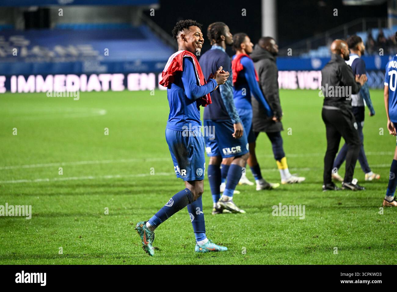 21 Tawfik BENTAYEB (estac) during the Ligue 2 BKT match between Troyes ...