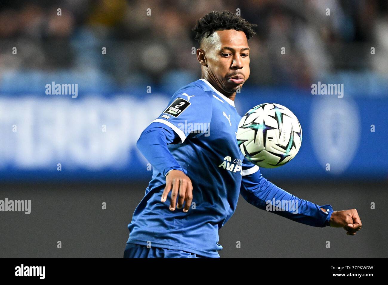 21 Tawfik BENTAYEB (estac) during the Ligue 2 BKT match between Troyes ...