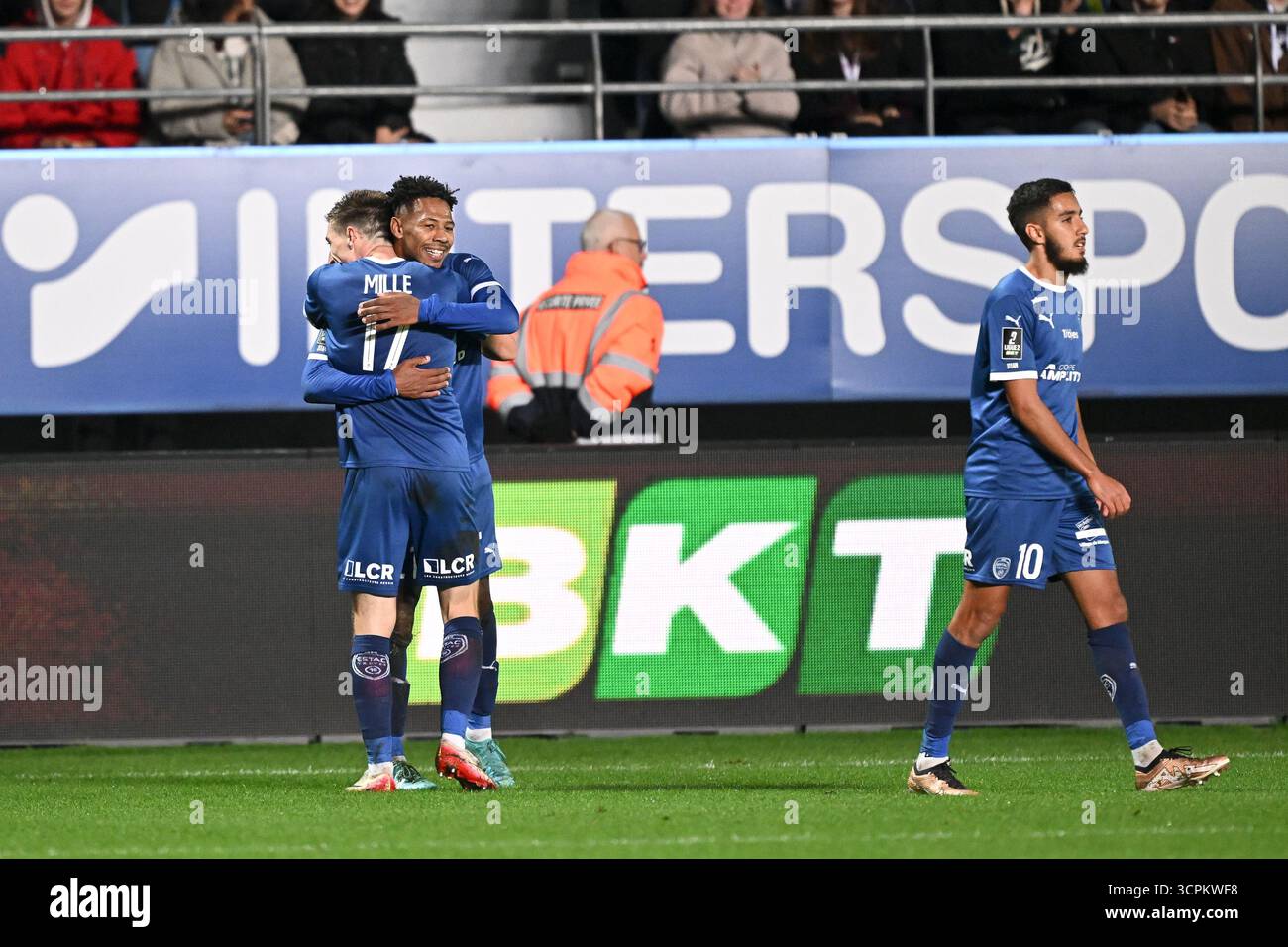 21 Tawfik BENTAYEB (estac) during the Ligue 2 BKT match between Troyes ...