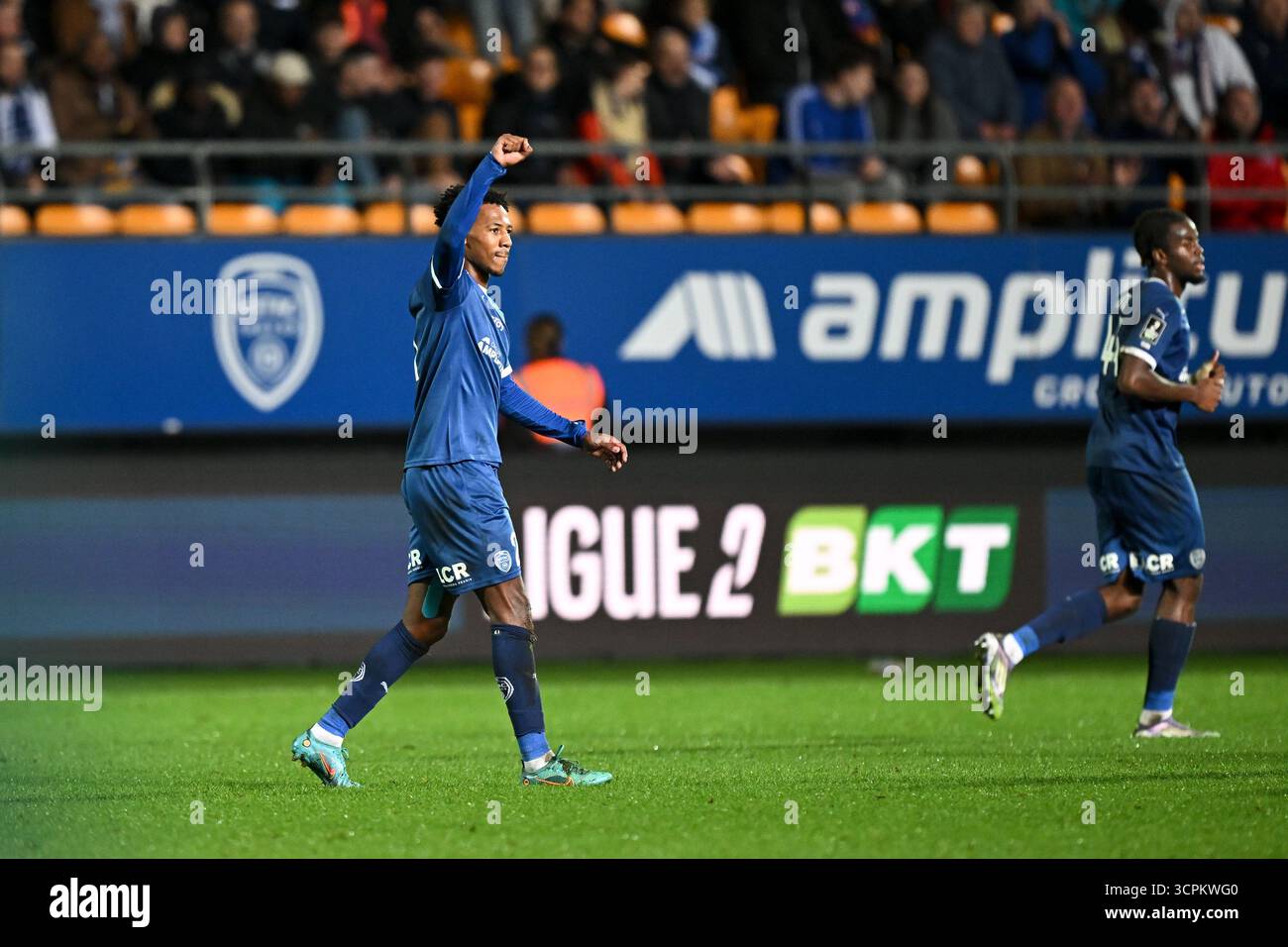 21 Tawfik BENTAYEB (estac) during the Ligue 2 BKT match between Troyes ...