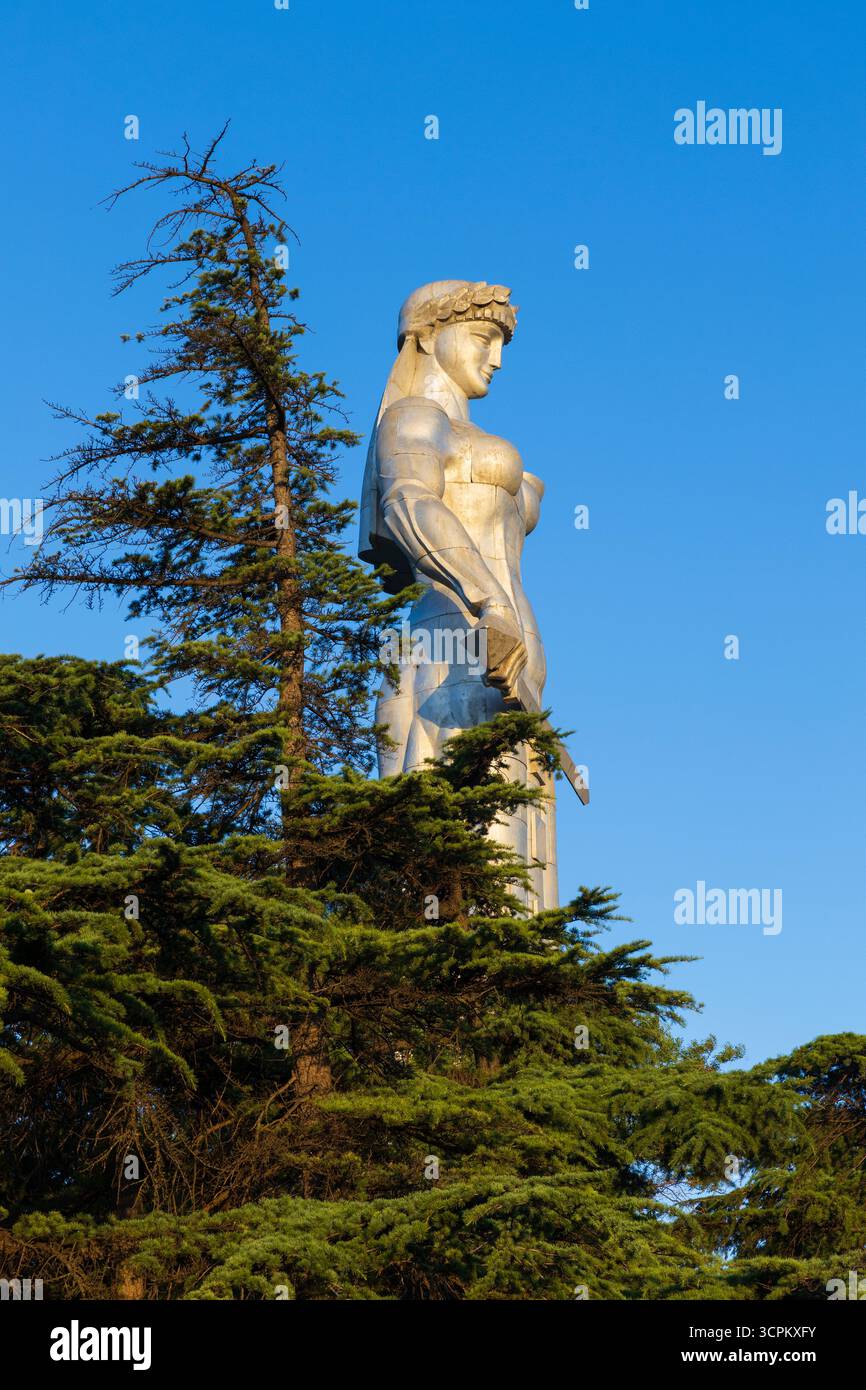 Kartlis Deda aka Mother of Georgia statue (1958) in Tbilisi, Georgia at ...