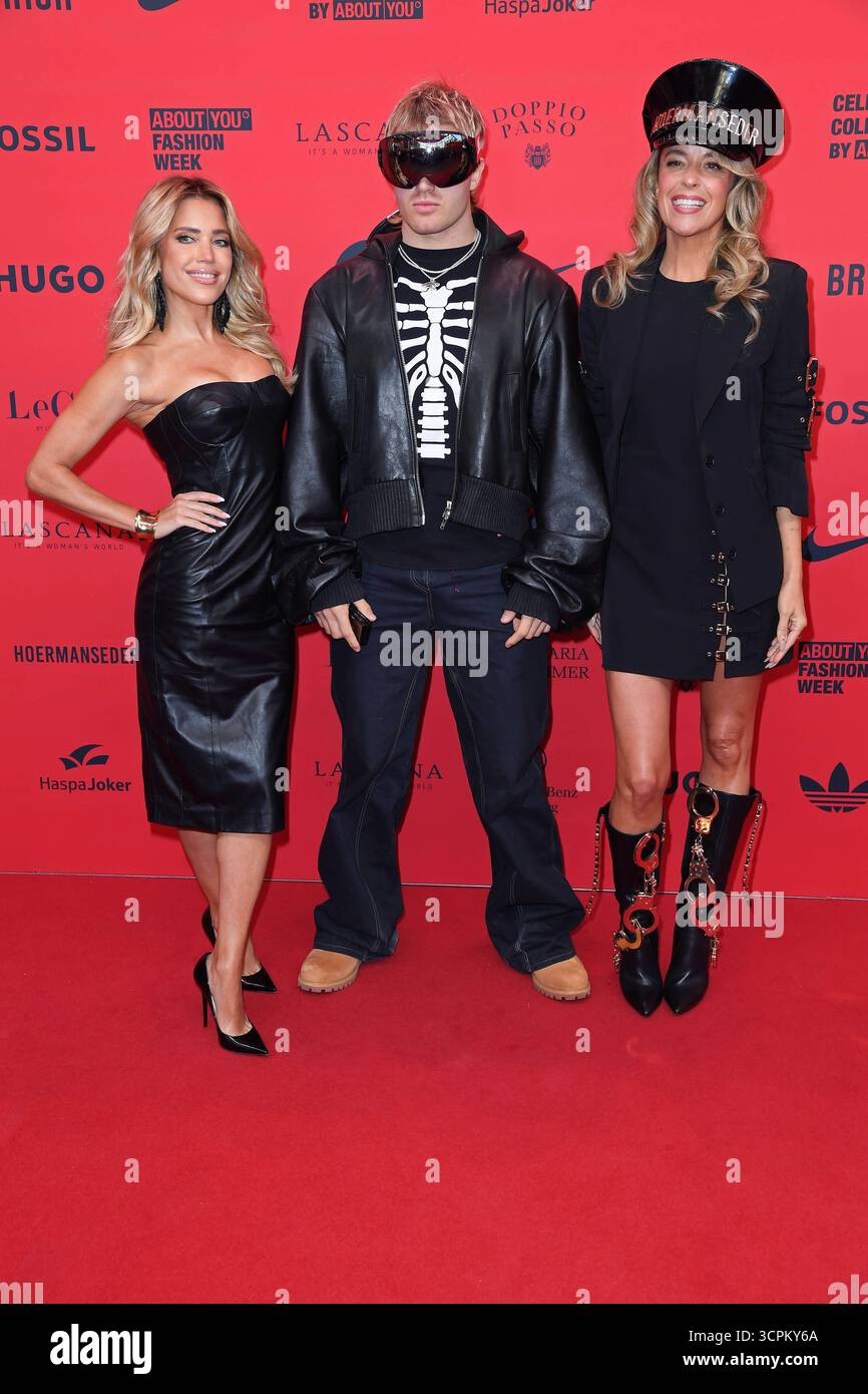 Sylvie Meis, Ski Aggu August Jean Diederich, Marina Hoermanseder beim ...