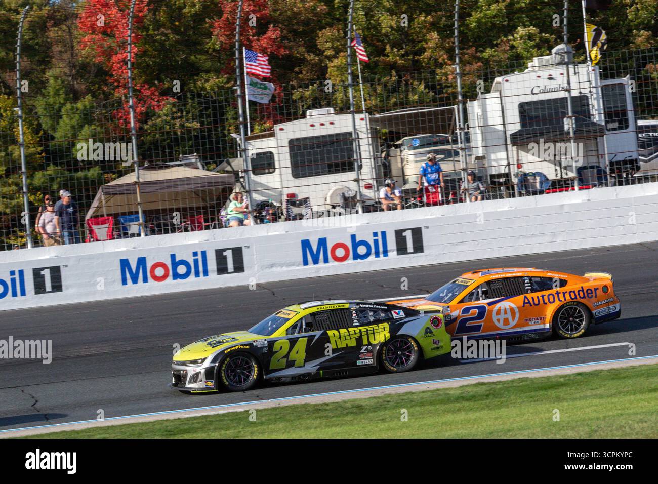 LOUDON, NH - SEPTEMBER 21: William Byron (#24 Hendrick Motorsports ...