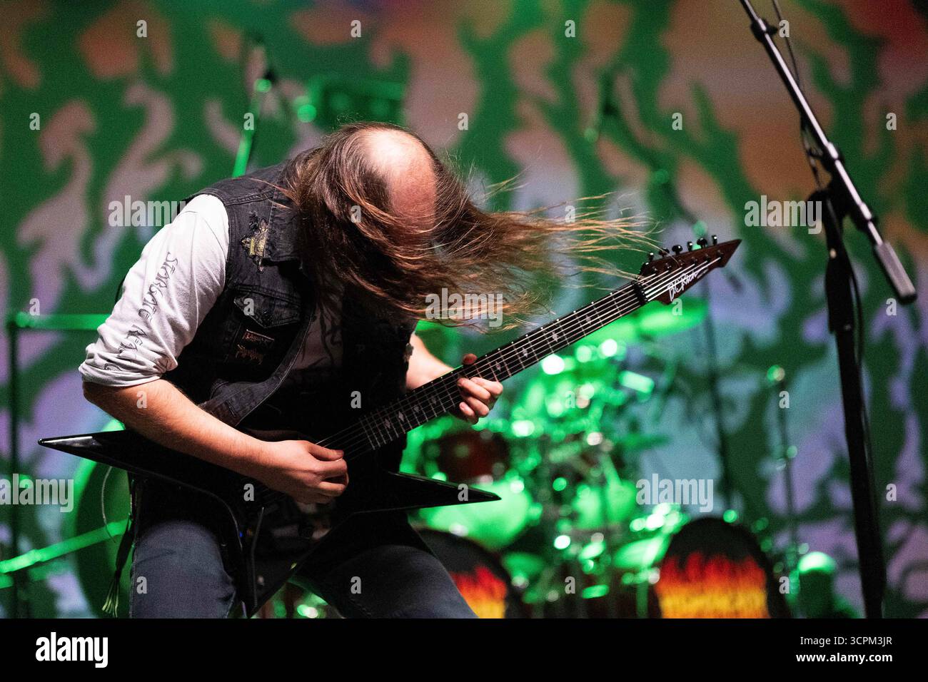 September 26, 2025: Paul Riedl with Blood Incantation band performing ...
