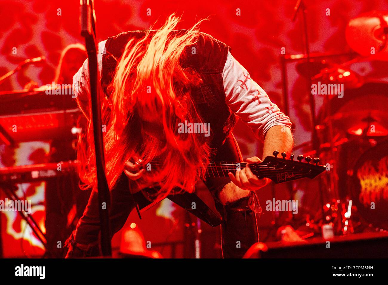 September 26, 2025: Paul Riedl with Blood Incantation band performing ...