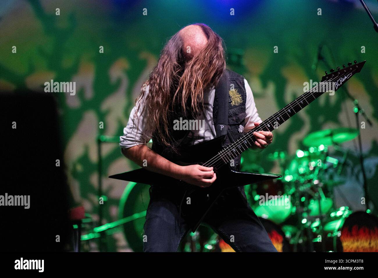 September 26, 2025: Paul Riedl with Blood Incantation band performing ...