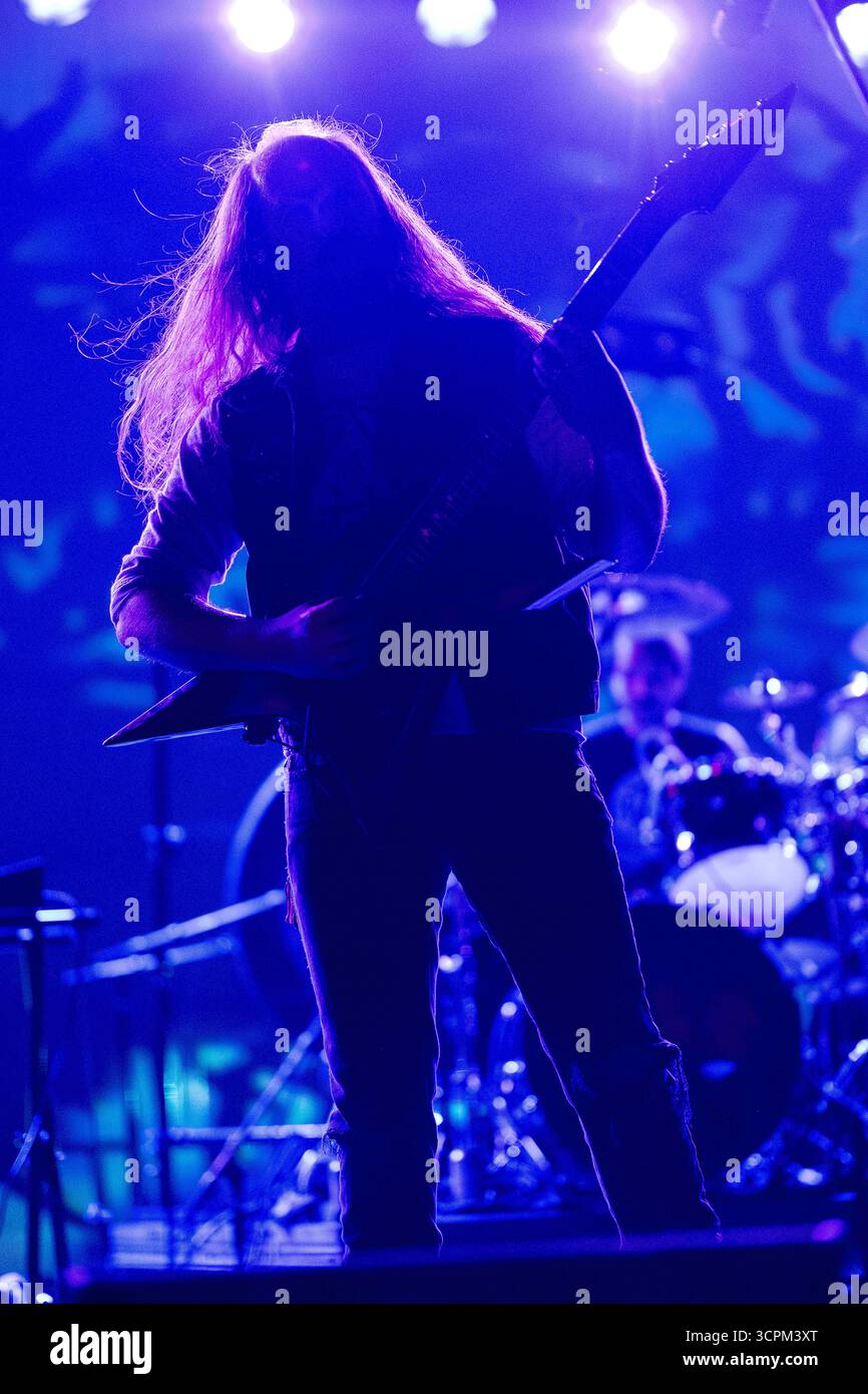 September 26, 2025: Paul Riedl with Blood Incantation band performing ...