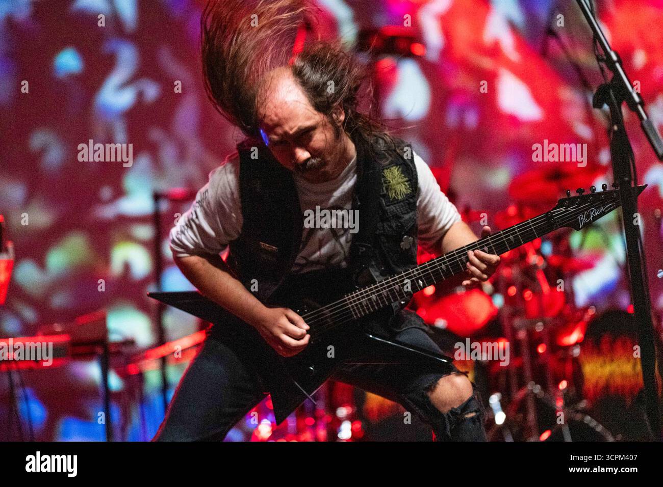 September 26, 2025: Paul Riedl with Blood Incantation band performing ...