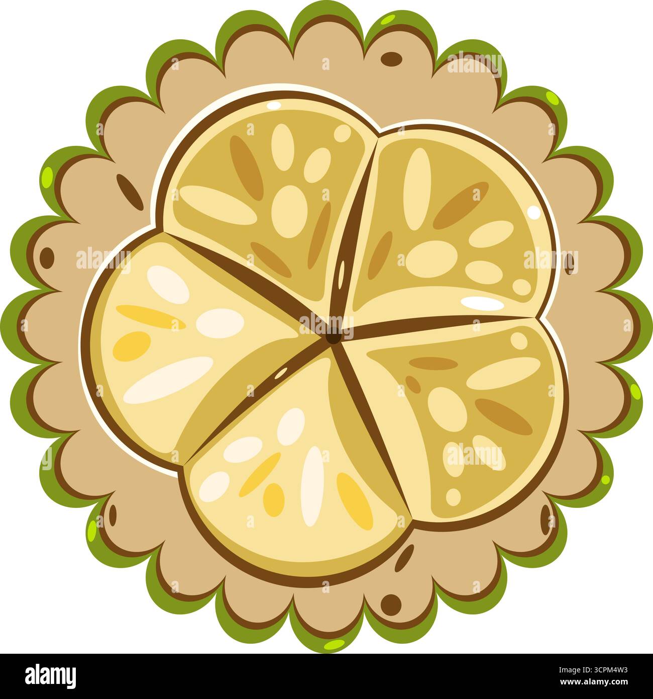 The Mocambo fruit, known as Theobroma bicolor, is a close relative of ...