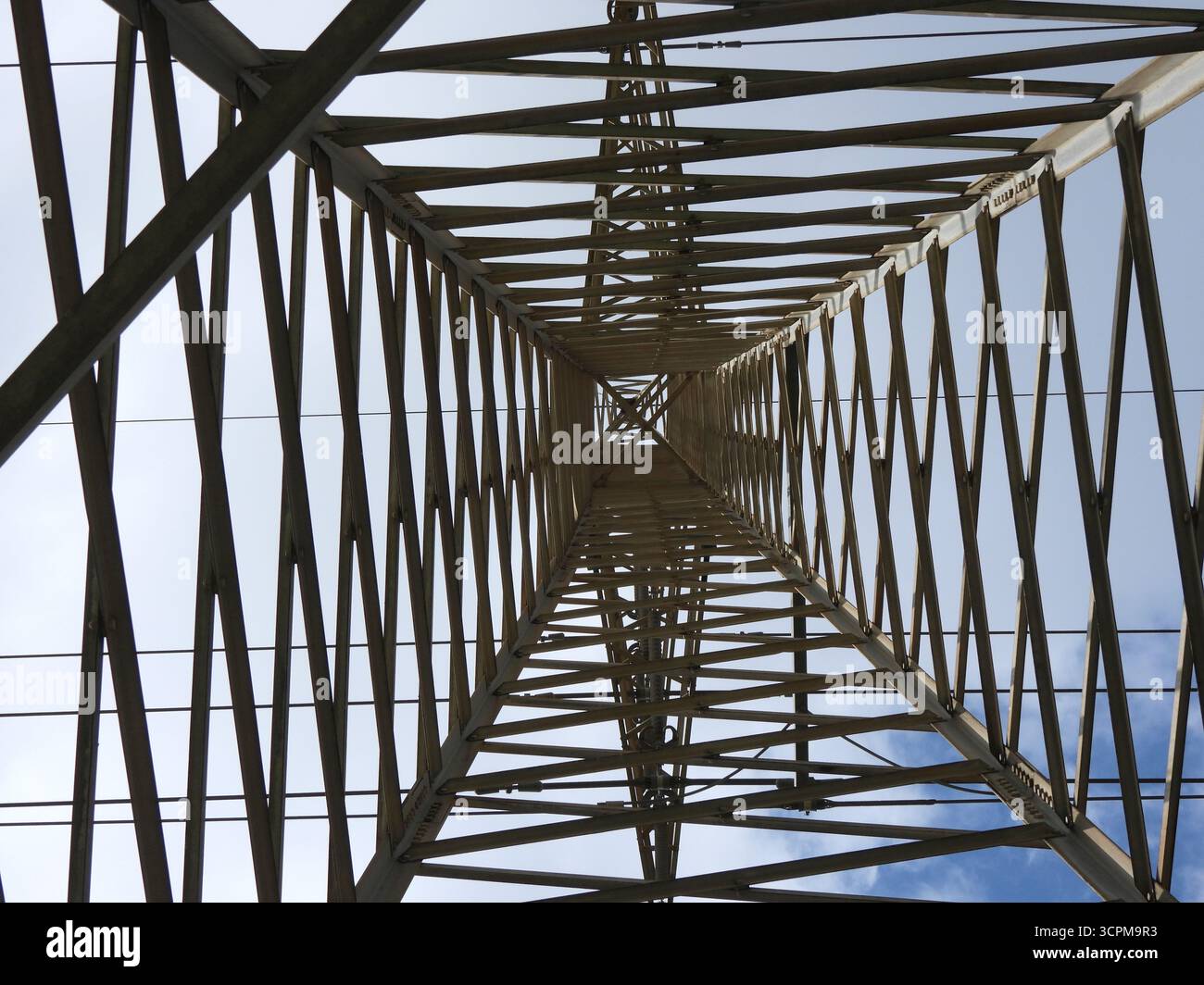 High voltage pylon seen hi-res stock photography and images - Alamy