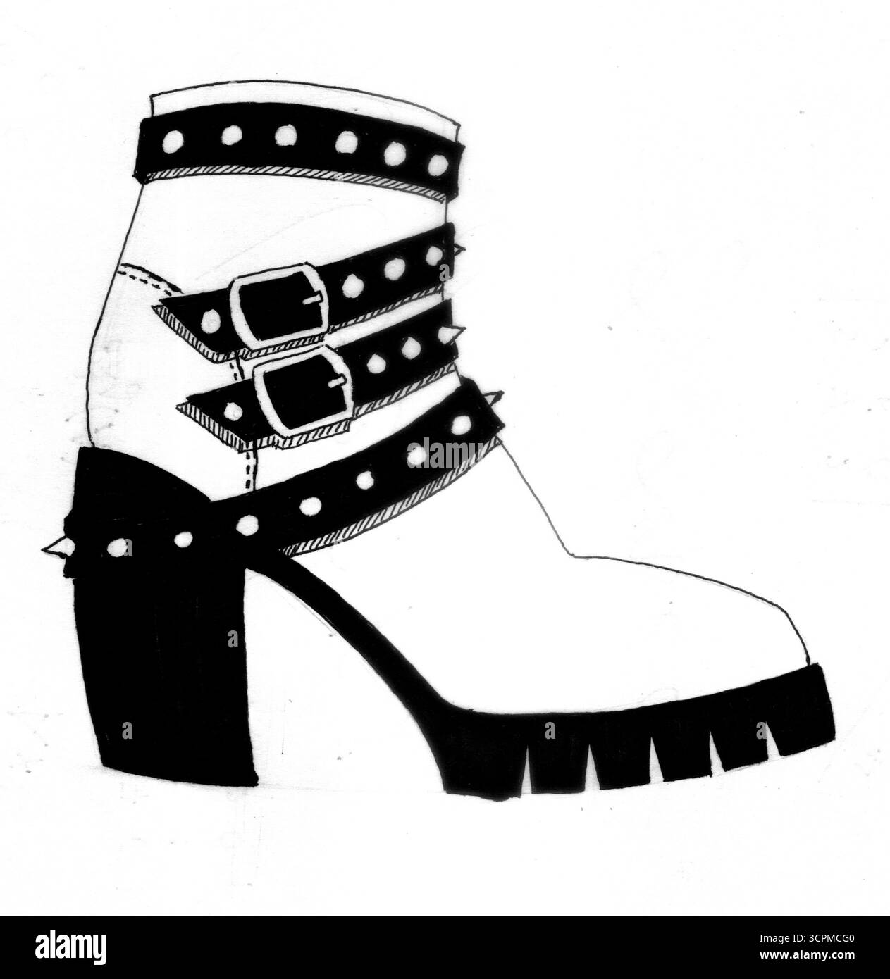 Leather shoes heel icon Black and White Stock Photos & Images - Alamy