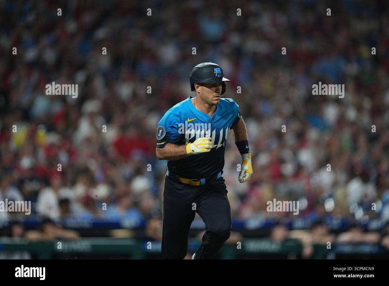 Philadelphia Phillies' J.T. Realmuto in action during a baseball game ...