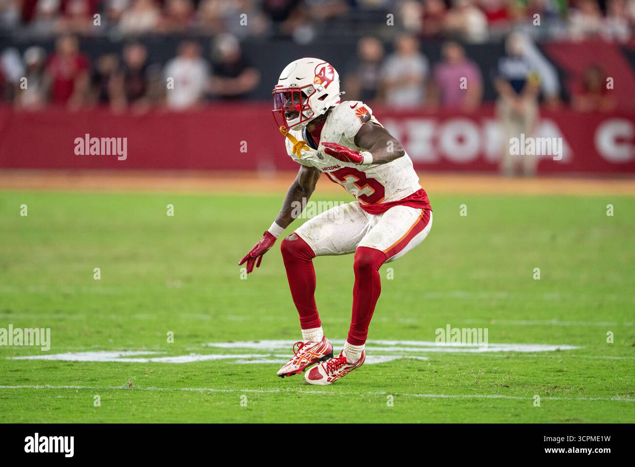 Arizona Cardinals cornerback Kei'Trel Clark (13) runs during a NFL ...