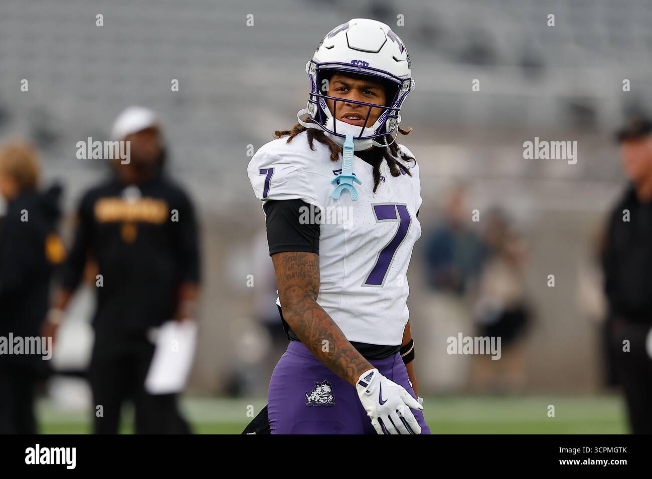 TEMPE, AZ - SEPTEMBER 26: TCU Horned Frogs wide receiver Jordan Dwyer ...