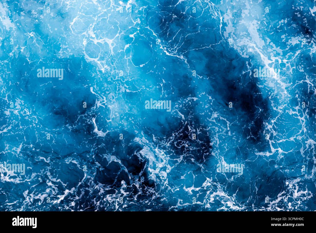 Transparent sea water top Stock Vector Images - Alamy