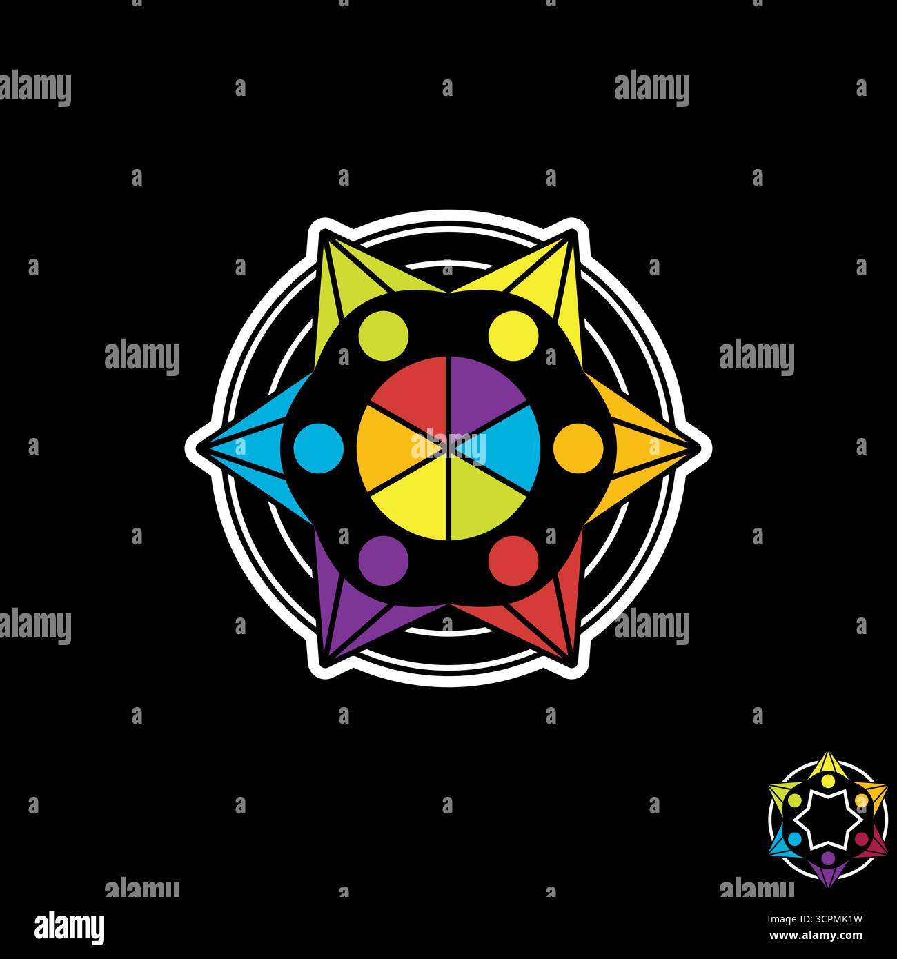 Happy active senior women Stock Vector Images - Alamy