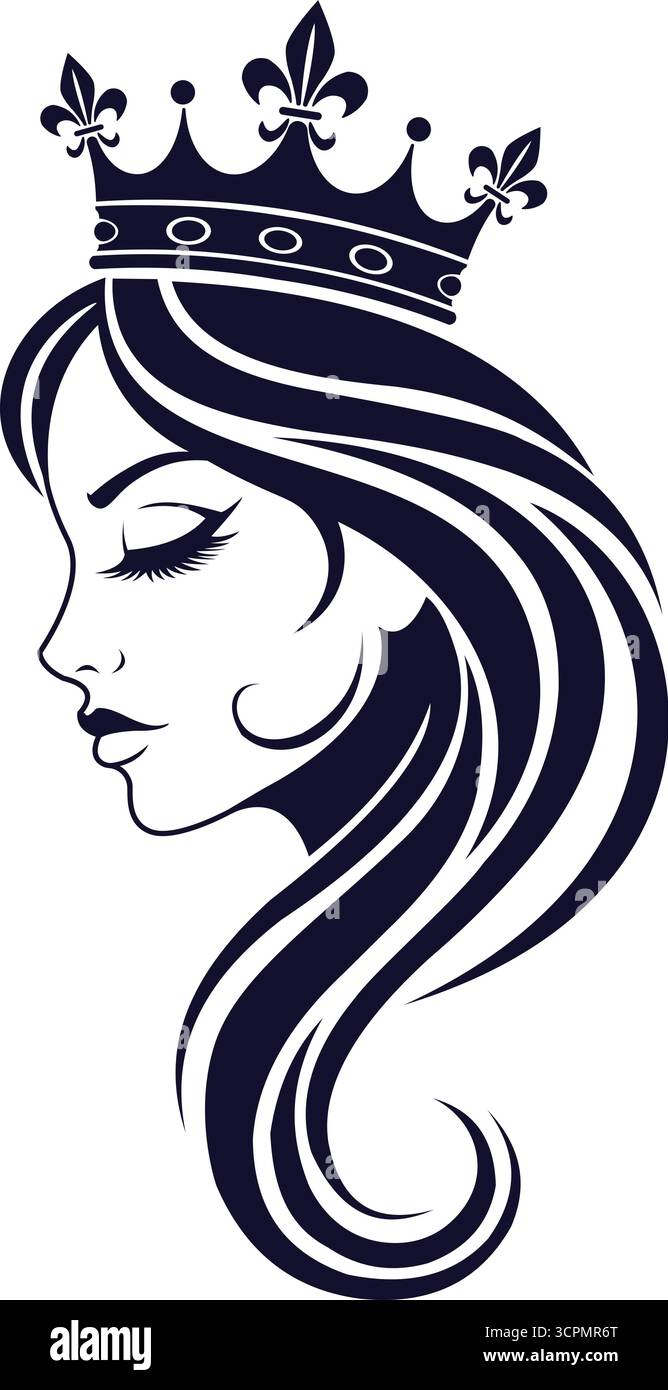 Crown side Stock Vector Images - Alamy