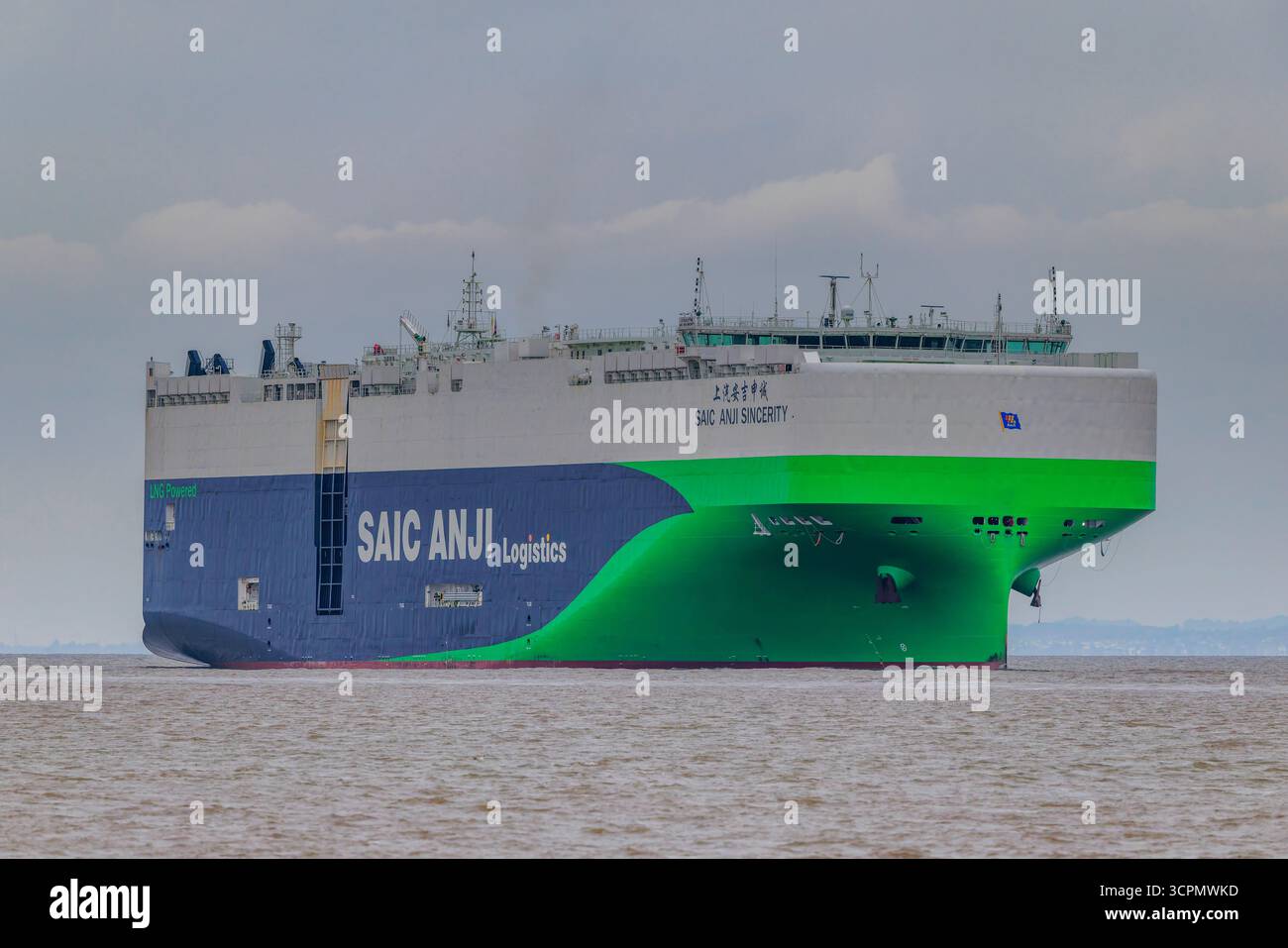 Vehicle carrier Saic Anji Sincerty heading for Royal Portbury Docks ...