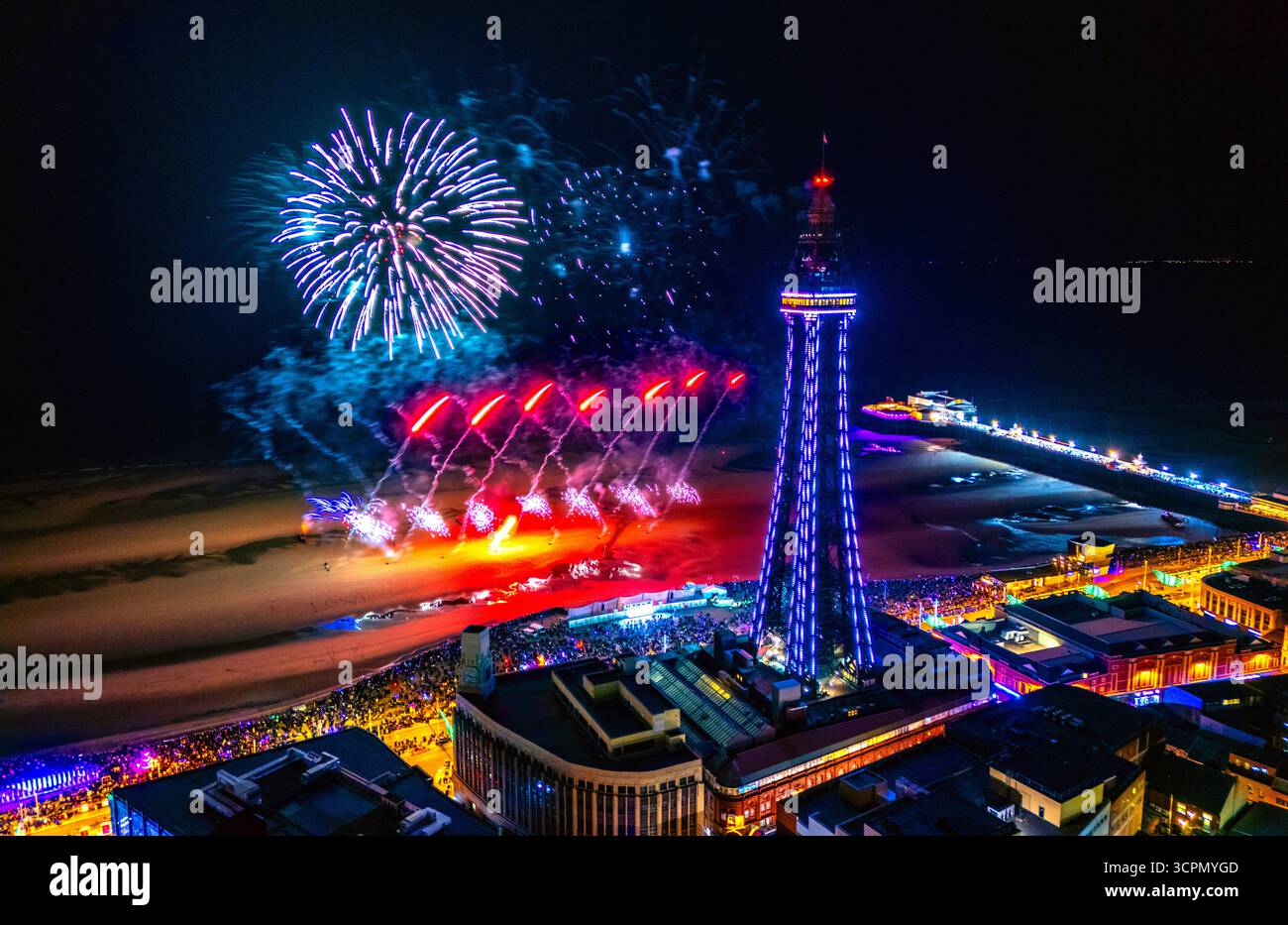 A fireworks display by Amir Morani Fireworks, representing India at World Fireworks Championship ...