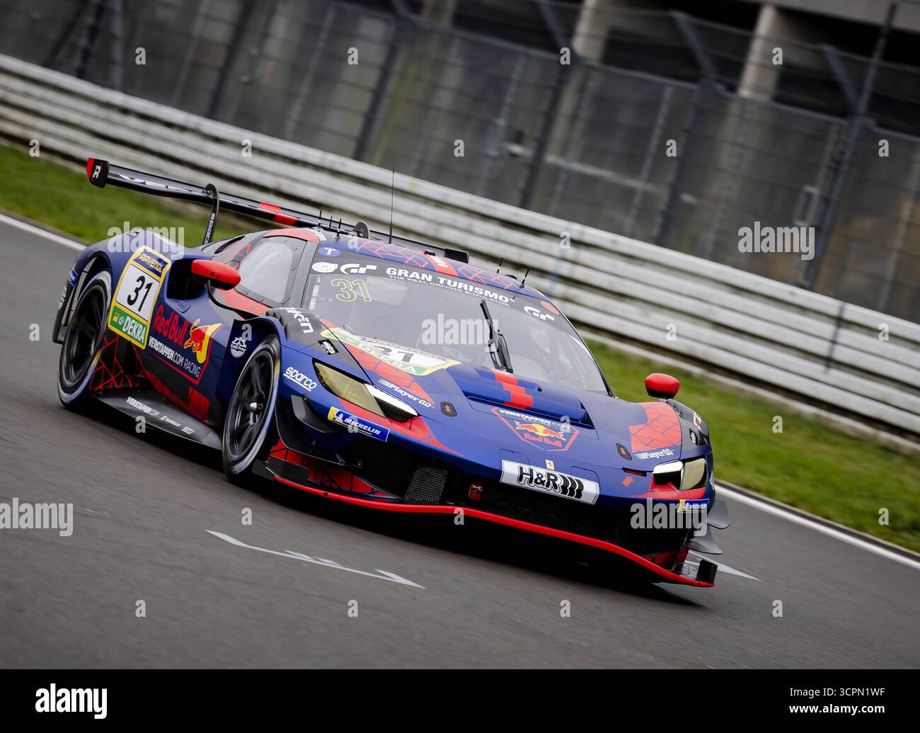 NÜRBURG - Max Verstappen during qualifying for his first race in the ...
