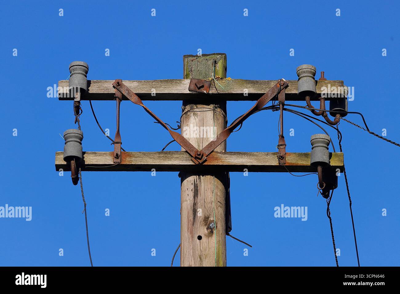 Old power lines in leeds hi-res stock photography and images - Alamy