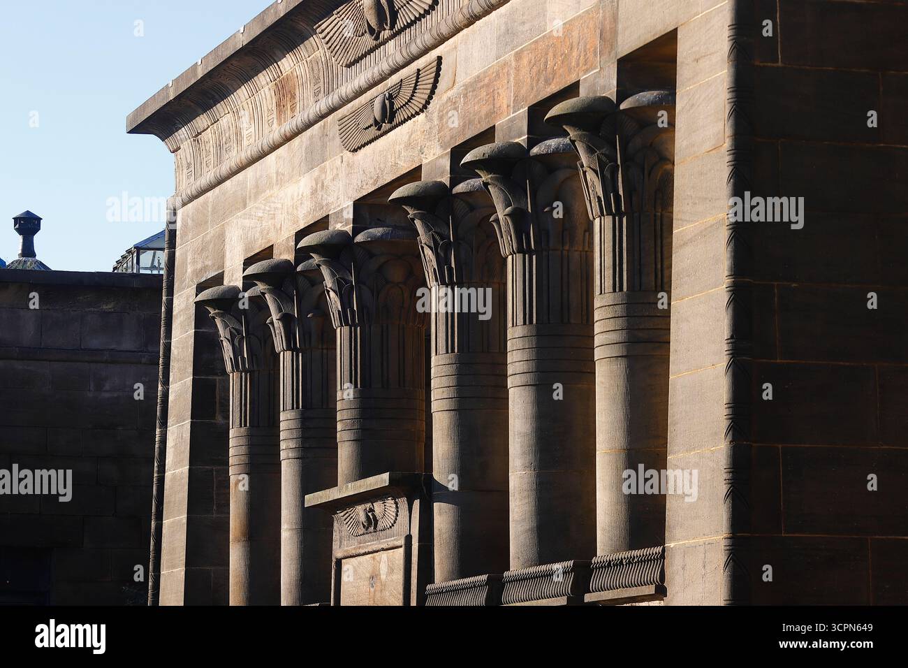 The exterior of Temple Works building on Marshall street in Holbeck ...