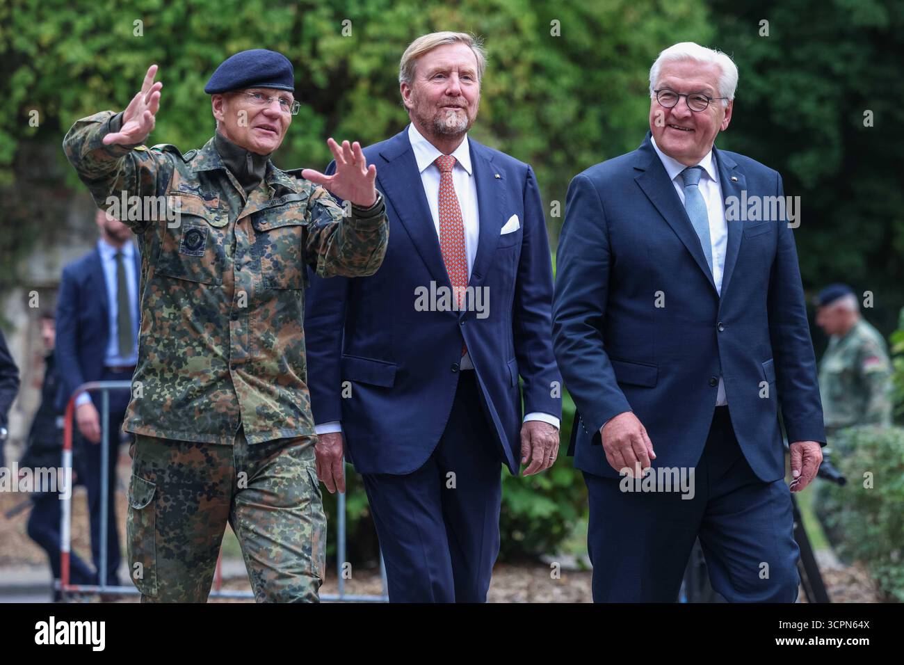 Besuch des deutsch-niederländischen Corps durch den niederländischen ...