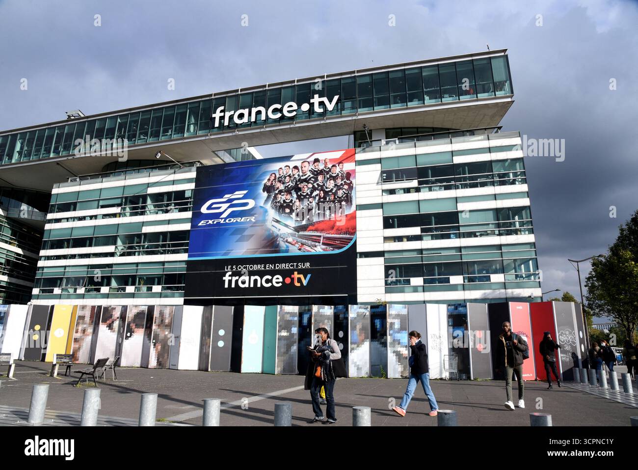 Paris, France. 26th Sep, 2025. Illustration of the France TV also ...
