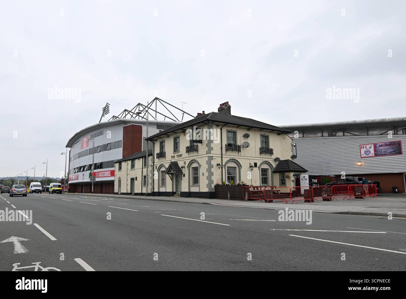 A general view of SToK Cae Ras before the Sky Bet Championship match at ...